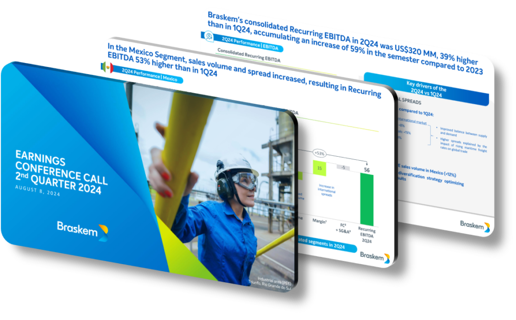 Effective Q2 2024 Braskem Presentation Design Highlights | SlideGenius