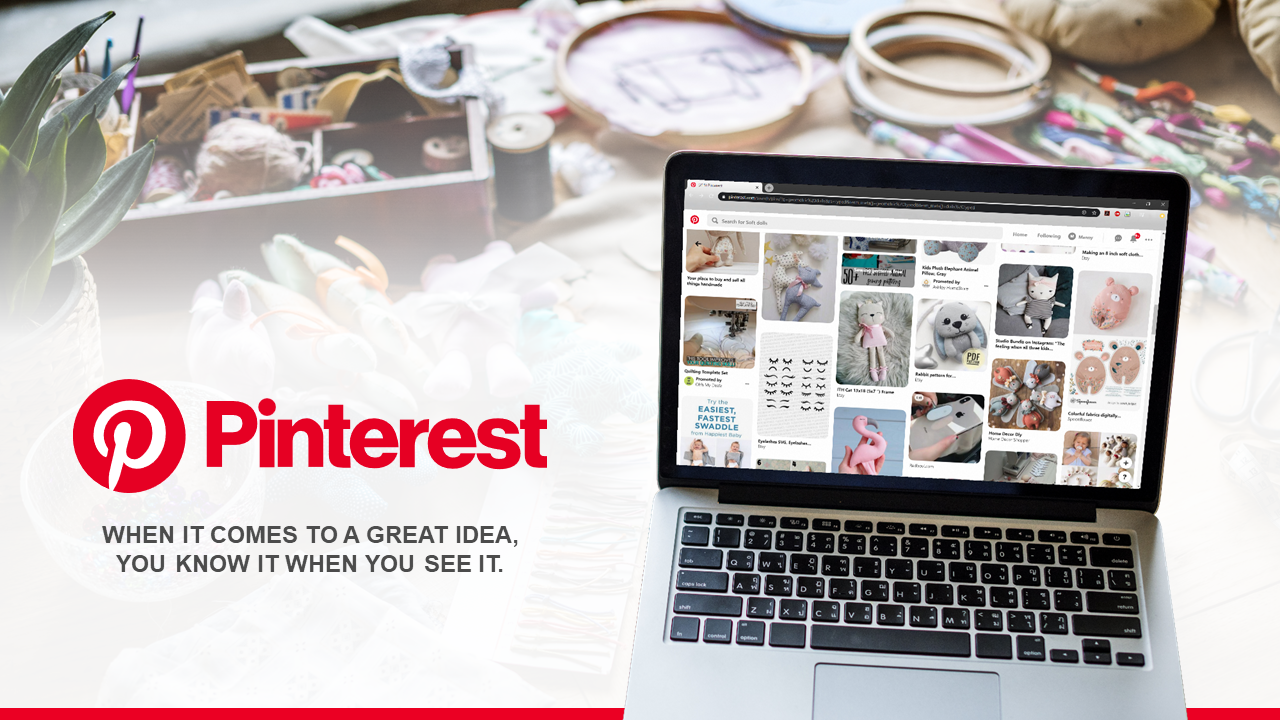 Pinterest Presentation Design Portfolio | SlideGenius