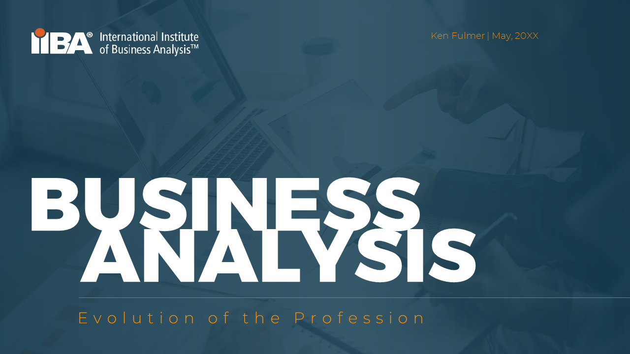 IIBA Presentation Design Portfolio | SlideGenius IIBA Presentation Design Portfolio | SlideGenius