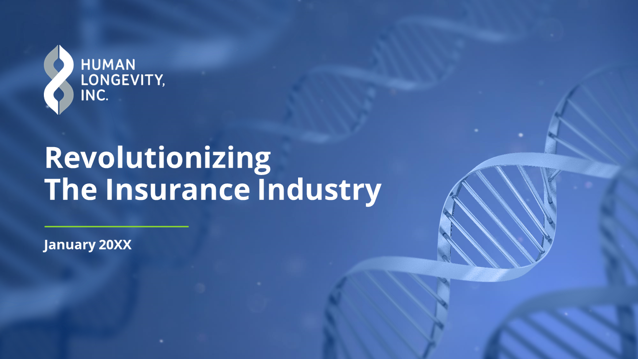 Human Longevity Presentation Design Portfolio | SlideGenius