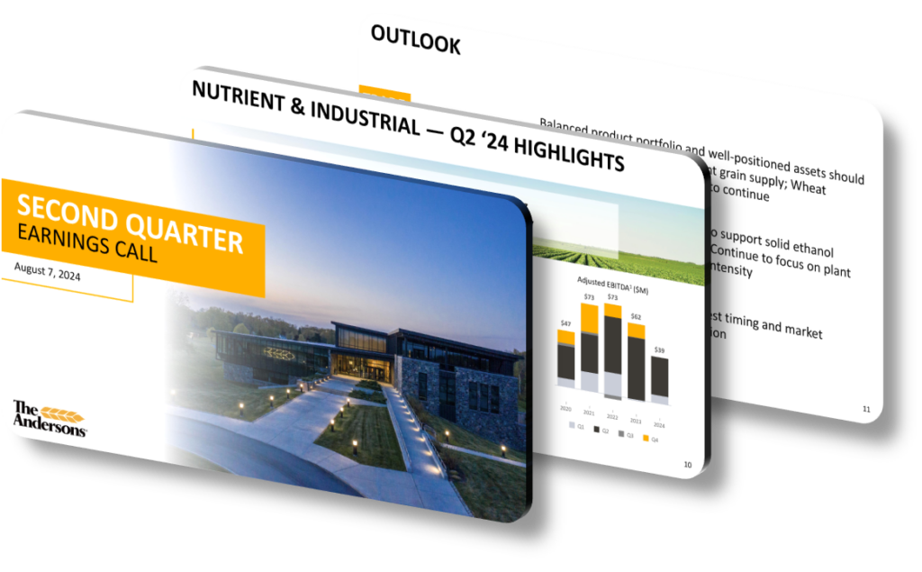 Effective Q2 2024 Andersons' Presentation Design: Key Agri Insights | SlideGenius