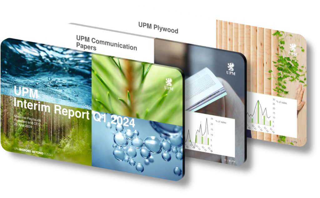 UPM-Kymmene's Q1 2024 Presentation Design: Key Insights Highlighted ...
