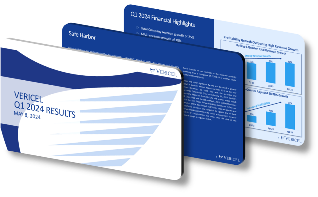 Vericel's Q1 2024 Financial Growth Revealed in Presentation Design ...