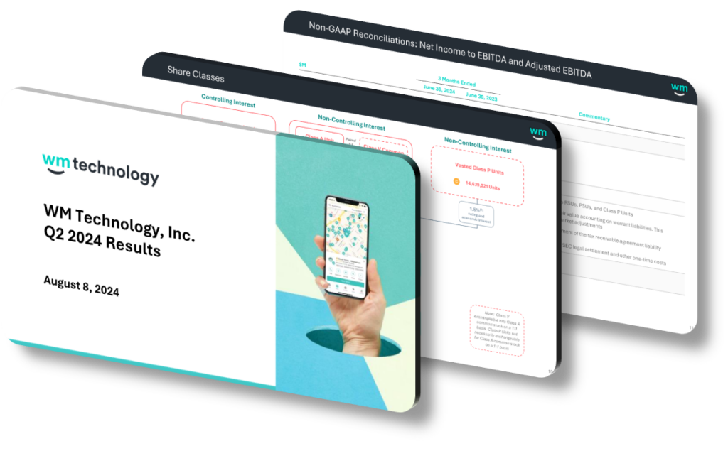 WM Technology's Q2 2024 Financial Insights: Presentation Design | SlideGenius