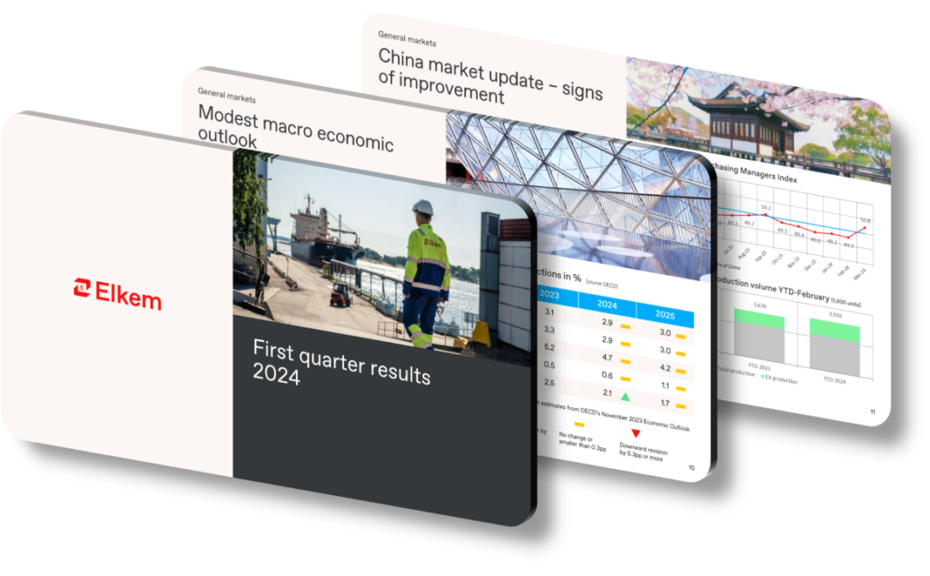 Elkem ASA's Innovative Presentation Design Excellence | SlideGenius