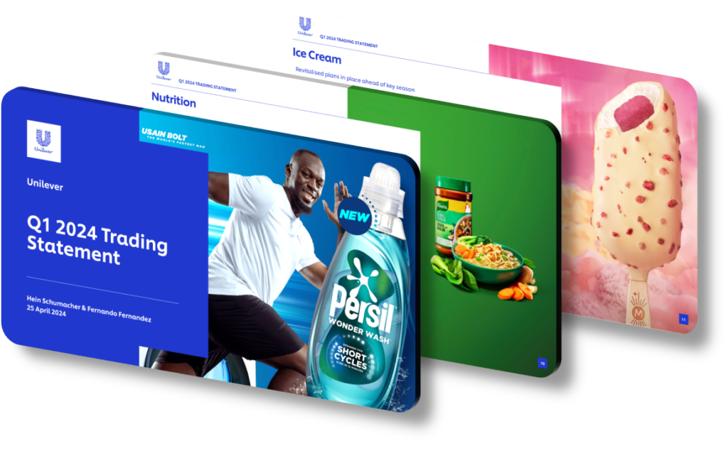 Effective Q1 2024 Unilever Presentation Design: Key Strategies Explained | SlideGenius