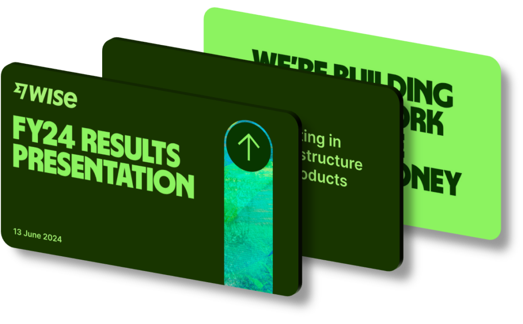 Wise plc's Effective Presentation Design for Money Transfer Solutions | SlideGenius