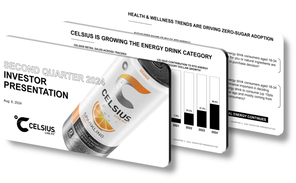 Celsius Holdings Q2 2024 Growth Strategy: Presentation Design ...