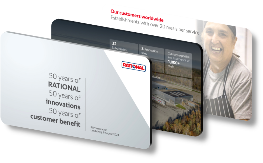 RATIONAL AG's Innovative Kitchen Equipment: Elevating Presentation Design | SlideGenius