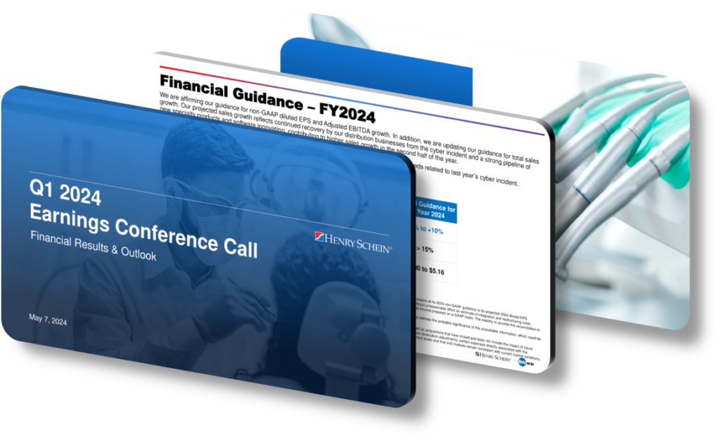 Q1 2024 Henry Schein Presentation: Insights on Design Strategy ...