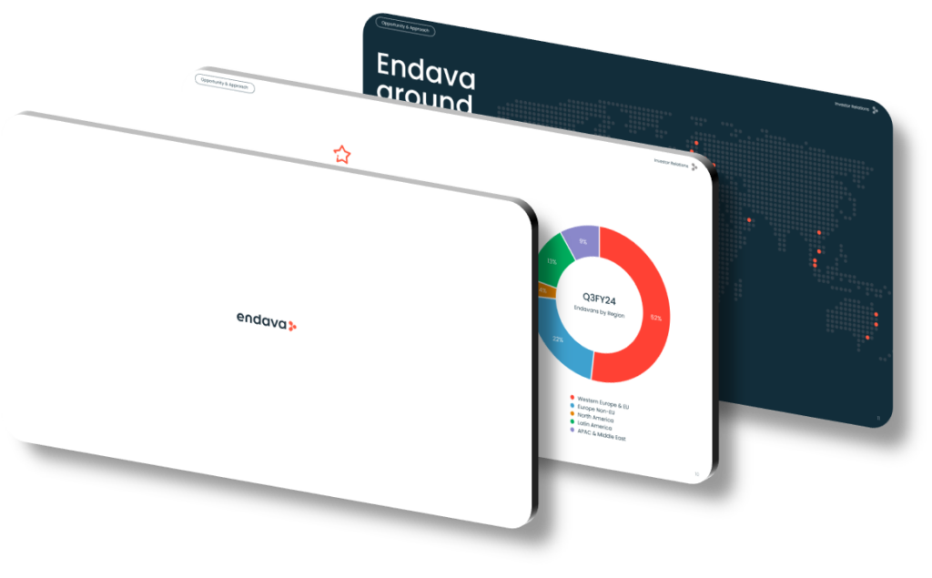 Endava Q3 FY2024 Presentation: Showcasing Key Tech Innovations | SlideGenius