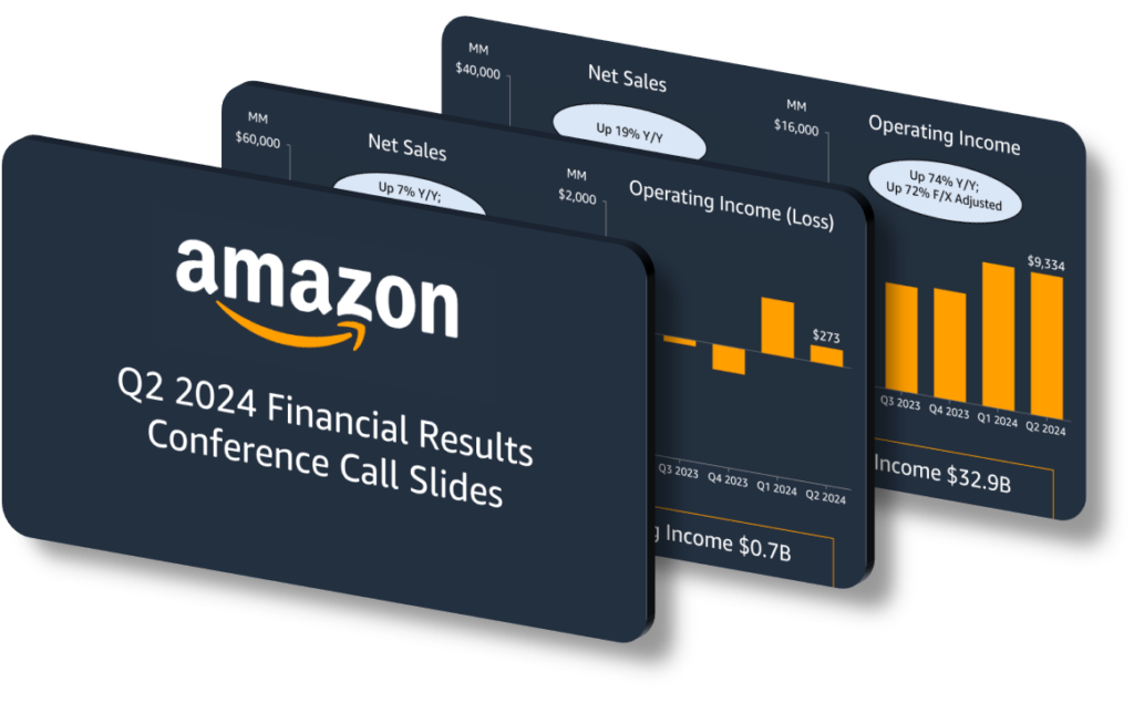 Amazon Q2 2024 Presentation Design: Unveiling Financial Growth ...