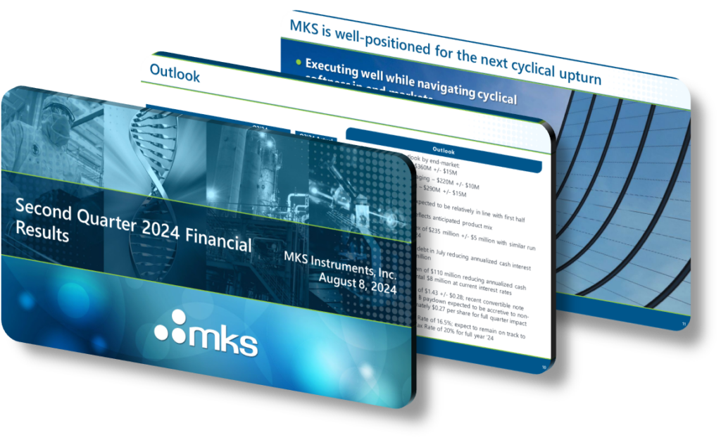 Exceptional Q2 2024 MKS Instruments Presentation Design - SlideGenius