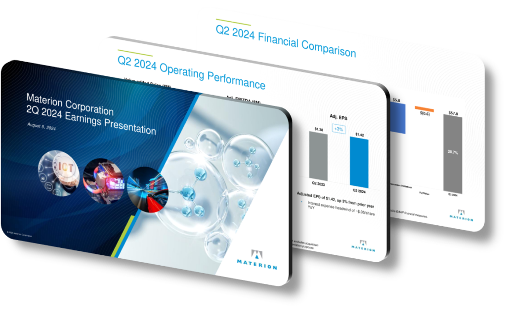 Materion Q2 2024 Earnings: Insights on Design Strategy | SlideGenius