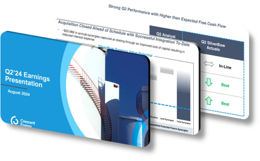 Crescent Energy Q2 2024 Presentation: Key Financial Insights Revealed | SlideGenius