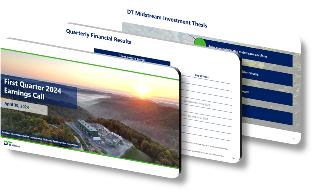 DT Midstream Q1 2024 Presentation: Key Energy Solutions Highlighted ...