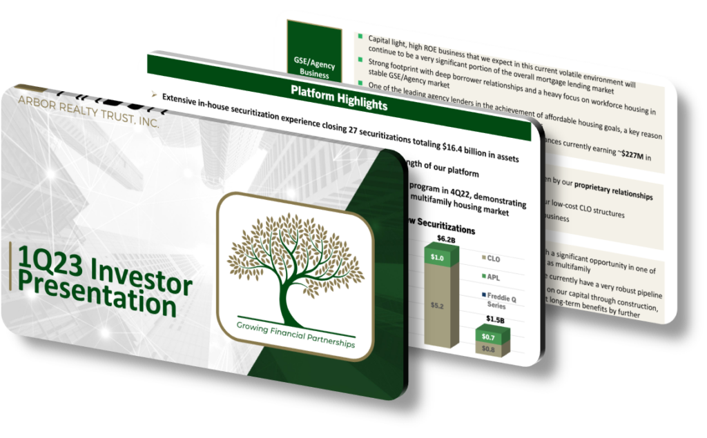 Arbor Realty Trust's Presentation Design: Key Investment Strategies ...
