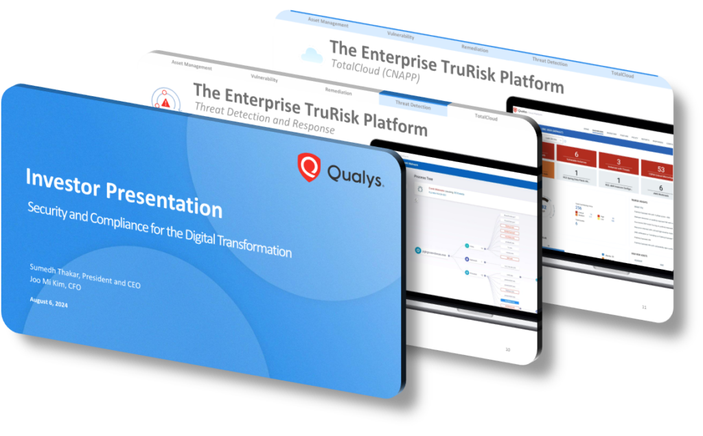 Qualys' Cloud Security Leadership through Presentation Design | SlideGenius