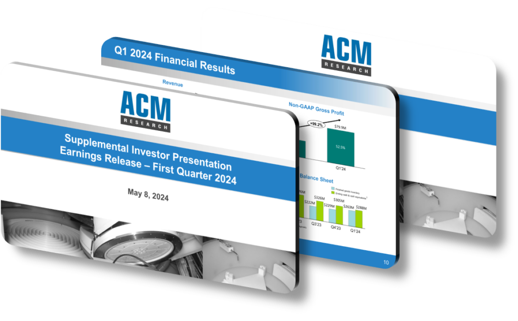 ACM Research Q1 2024 Presentation: Unveiling Key Innovations - SlideGenius