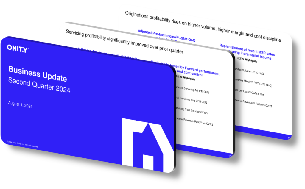 Onity Group's 2024 Presentation Design: Key Insights Standout | SlideGenius