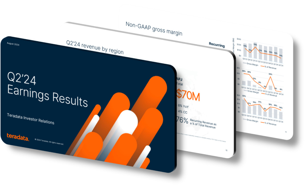 Teradata Q2 2024 Earnings: Key Design Elements Highlighting Growth ...