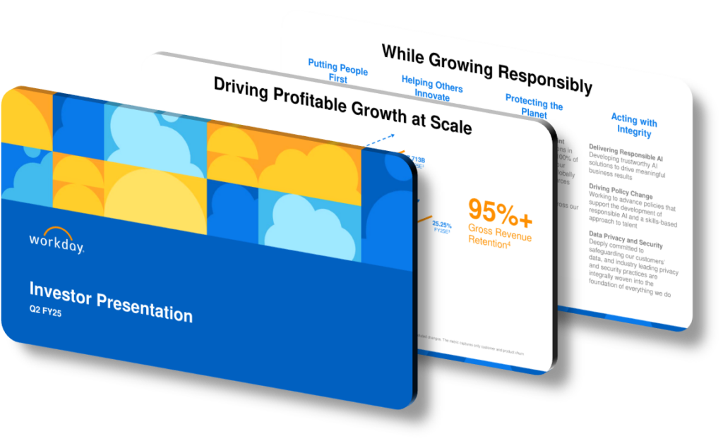Workday's Q2 FY25 Presentation Design: Key to Communicating Growth ...