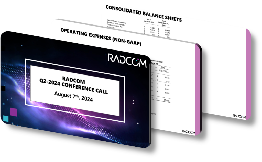 Q2-2024 Radcom Presentation Design: Unveiling Financial Insights ...