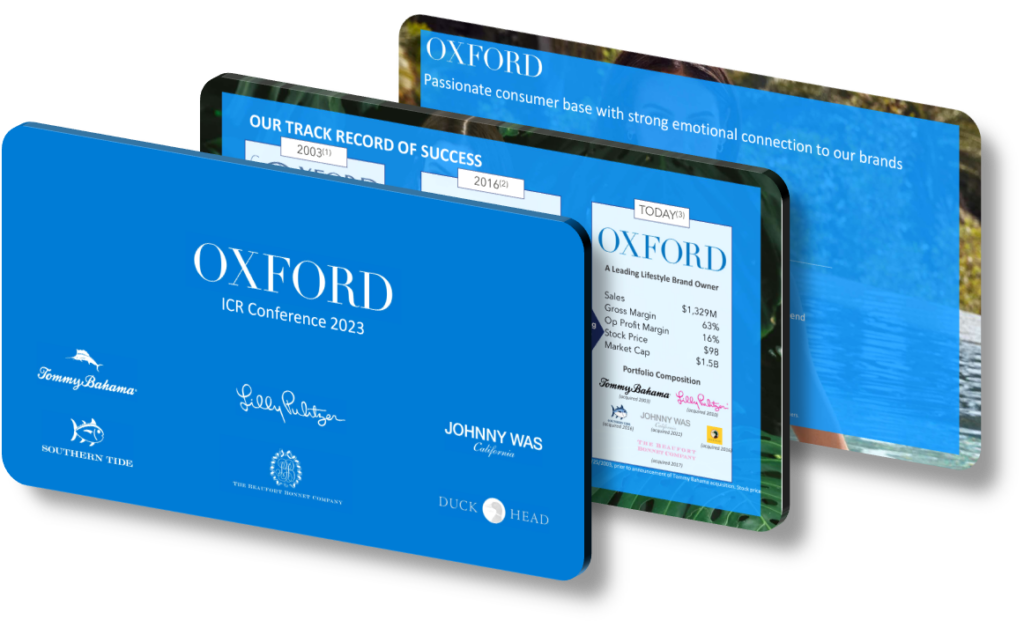 Oxford Industries' ICR 2023 Presentation: Unveiling Brand Strategies ...