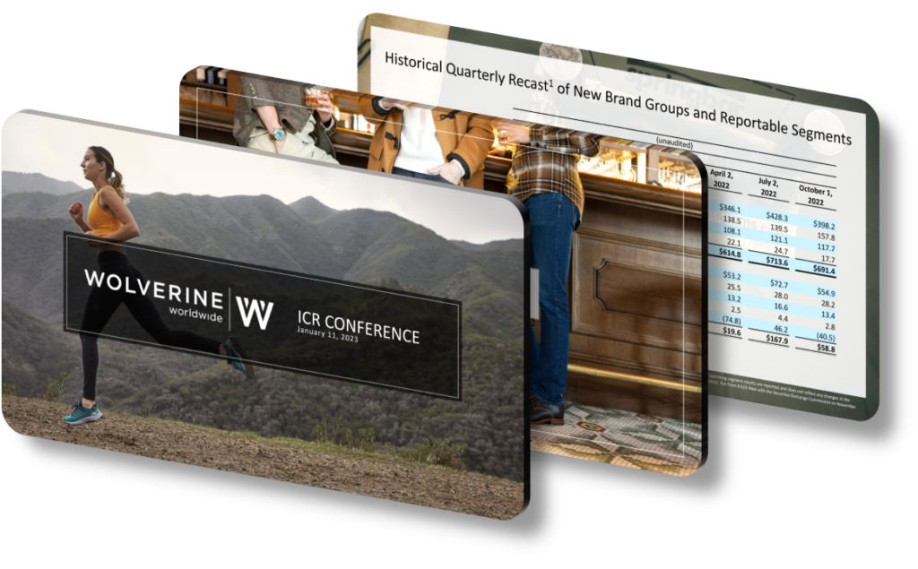What Makes Wolverine World Wide's ICR Presentation Design Stand Out in ...