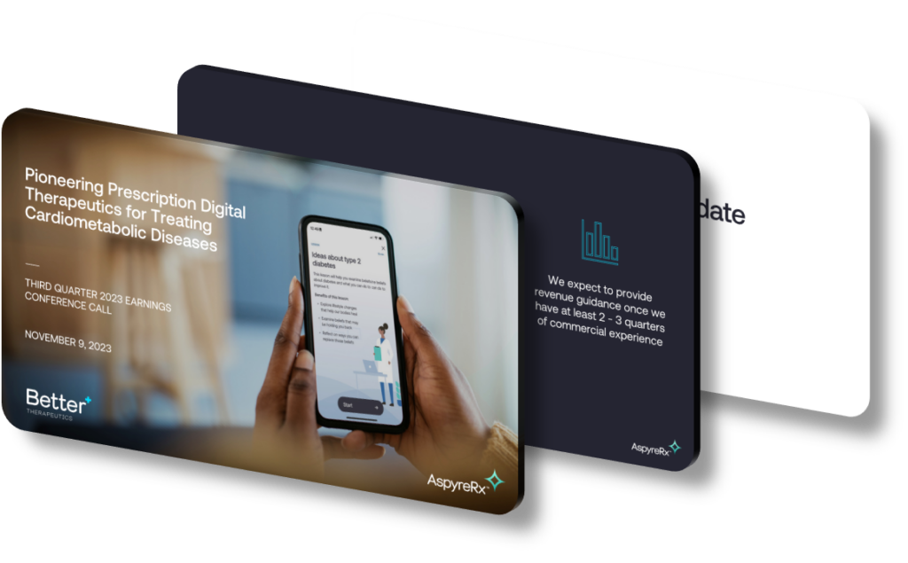 Effective Presentation Design: Highlighting AspyreRx Launch - SlideGenius