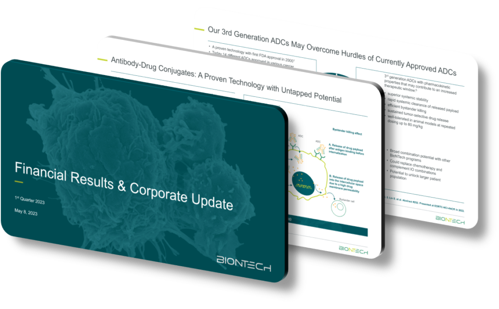 Effective BioNTech Q1 2023 Presentation Design Strategies | SlideGenius