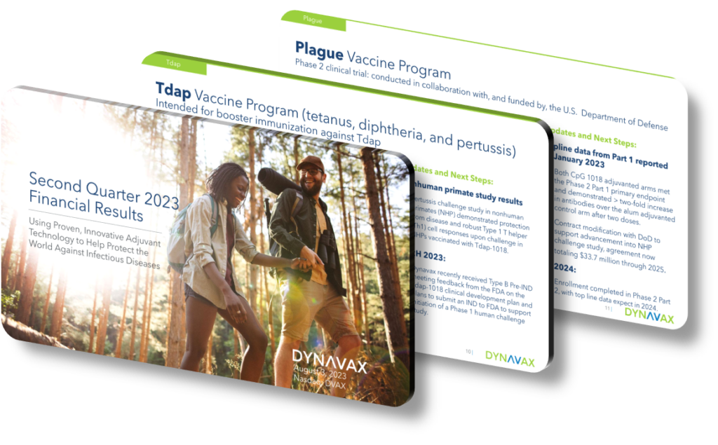 Dynavax Presentation Design: Showcasing Vaccine Innovations | SlideGenius