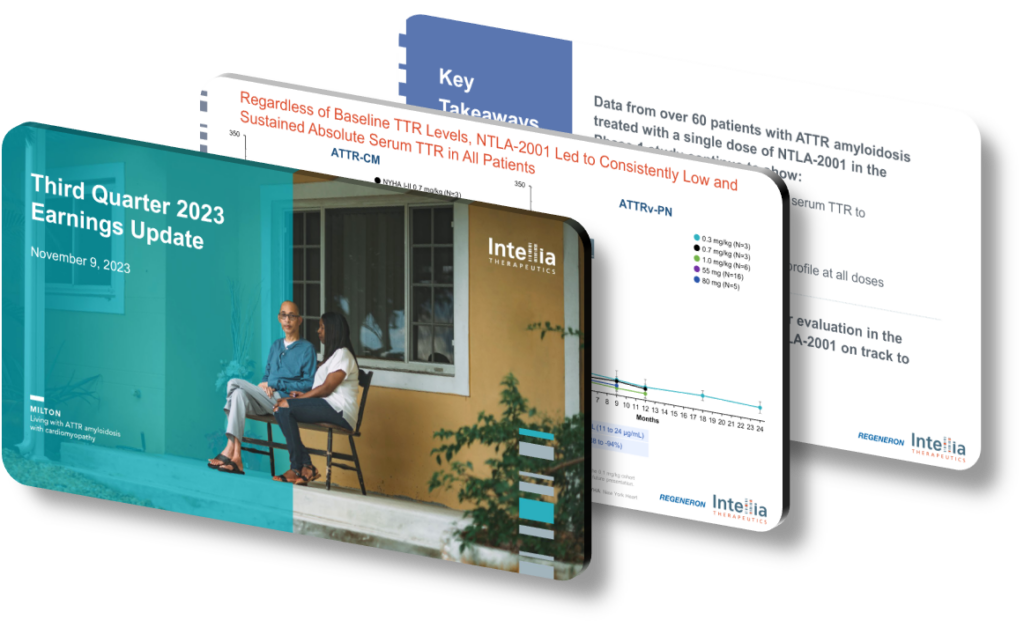 Intellia Therapeutics' CRISPR Presentation Design - SlideGenius