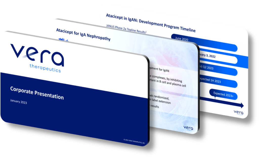 Vera Therapeutics' Atacicept Trials: Key Insights via Presentation ... Vera Therapeutics' Atacicept Trials: Key Insights via Presentation ...