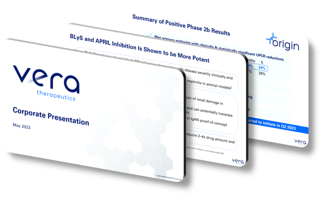 Vera Therapeutics' Atacicept Presentation Design Success | SlideGenius
