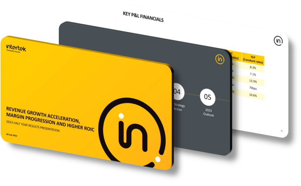 Intertek Group's 2023 Presentation Design Insights | SlideGenius