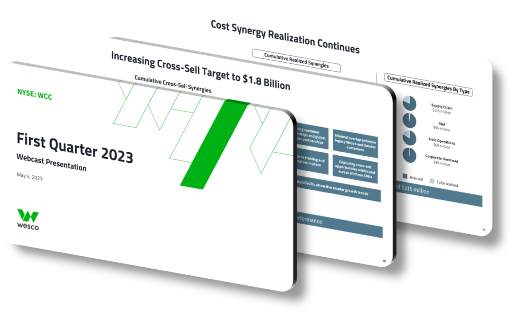 Wesco International Q1 2023 Presentation: Excellence in Design ...