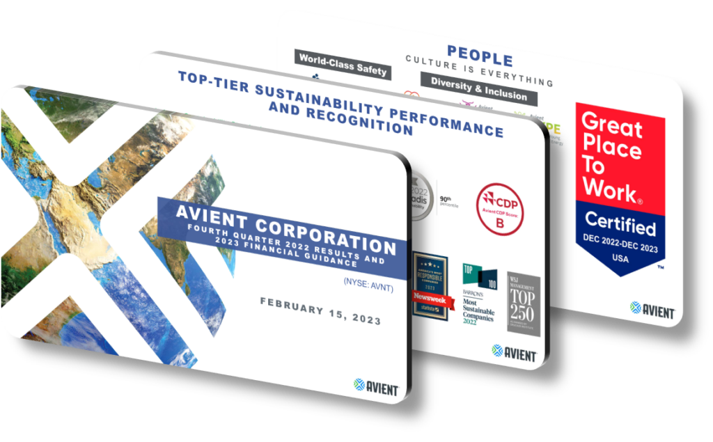 Avient's Q4 2022 Presentation Design: Key Insights Standout | SlideGenius