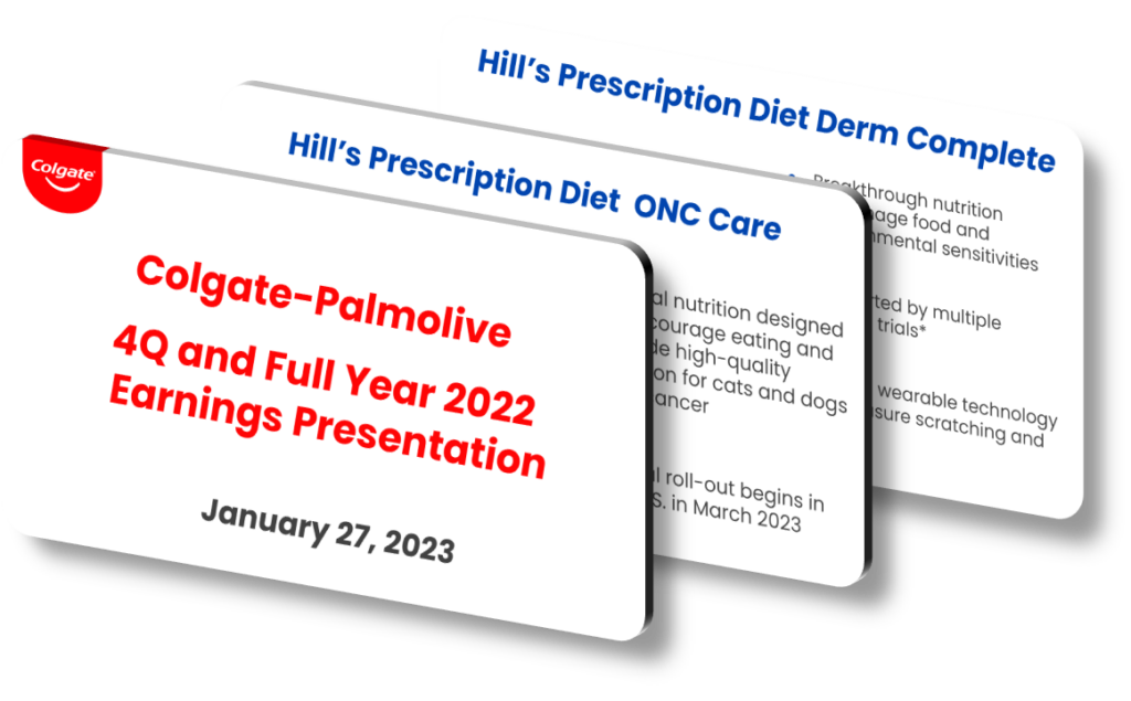 Key Design Elements Enhancing Clarity in Colgate's 2022 Earnings ...