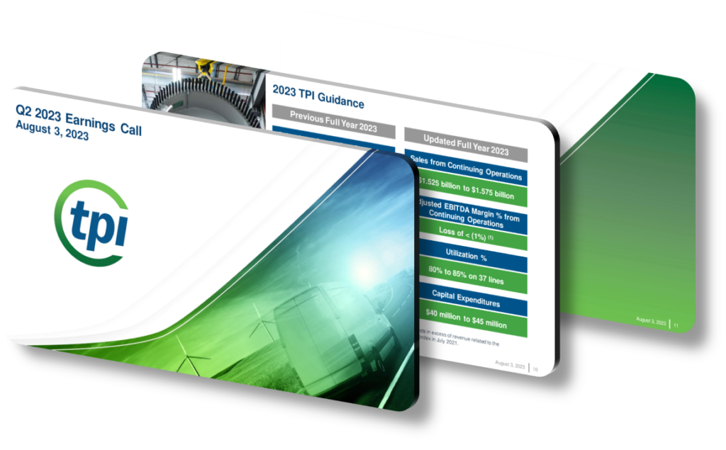 Q2 2023 TPI Composites Presentation Design: Unveiling Growth Strategies ...