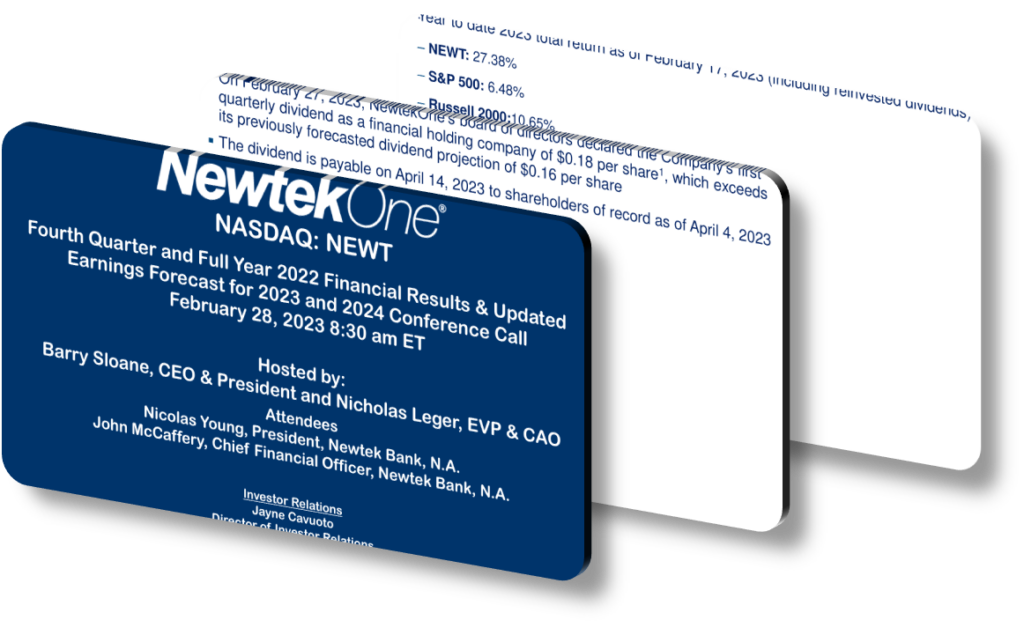 Effective Financial Solutions Communication through NewtekOne's ...