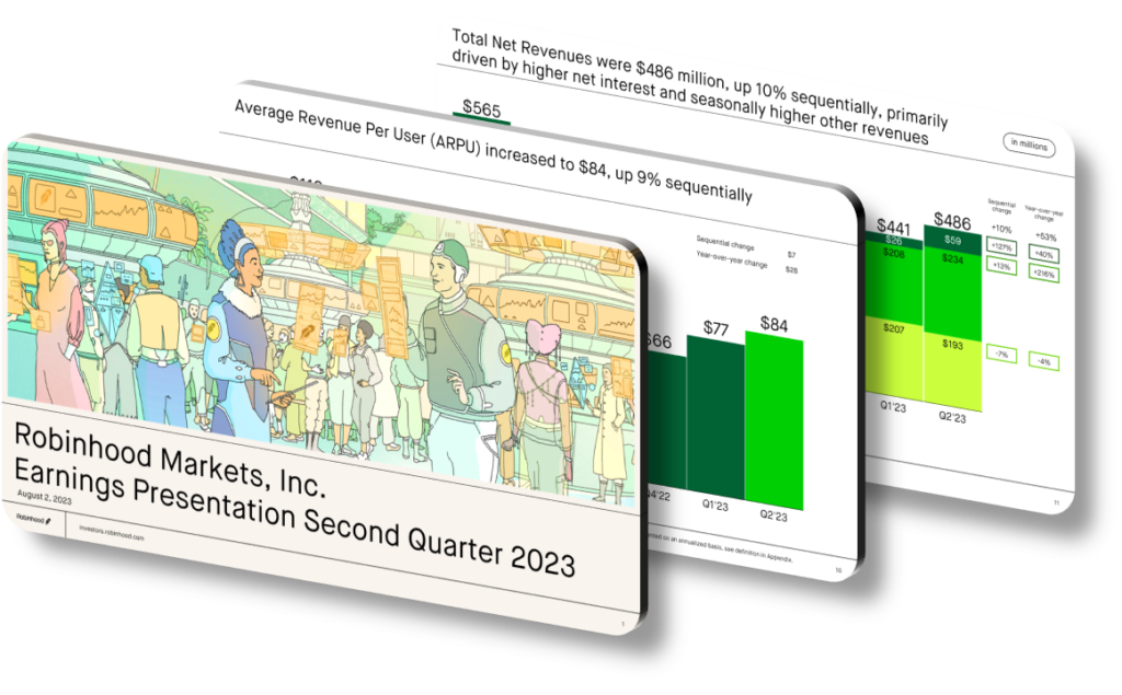 Robinhood's Q2 2023 Presentation: Key Financial Highlights | SlideGenius