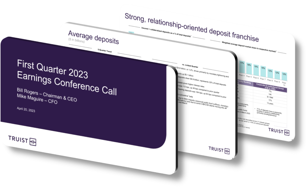 Effective Presentation Design: Truist's Strategy Communication ...