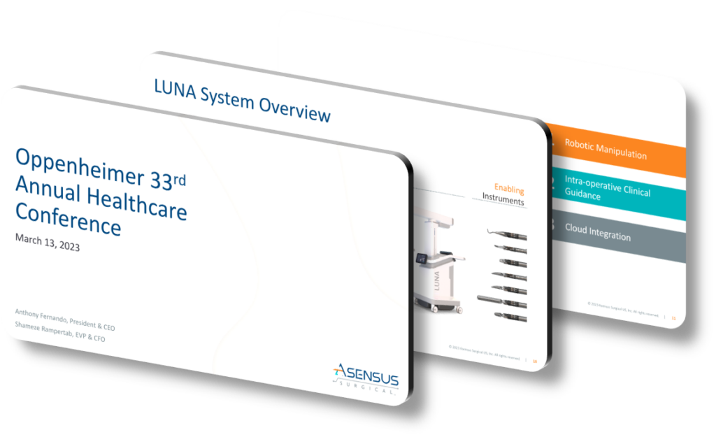 Asensus Surgical's Insights on Presentation Design | SlideGenius