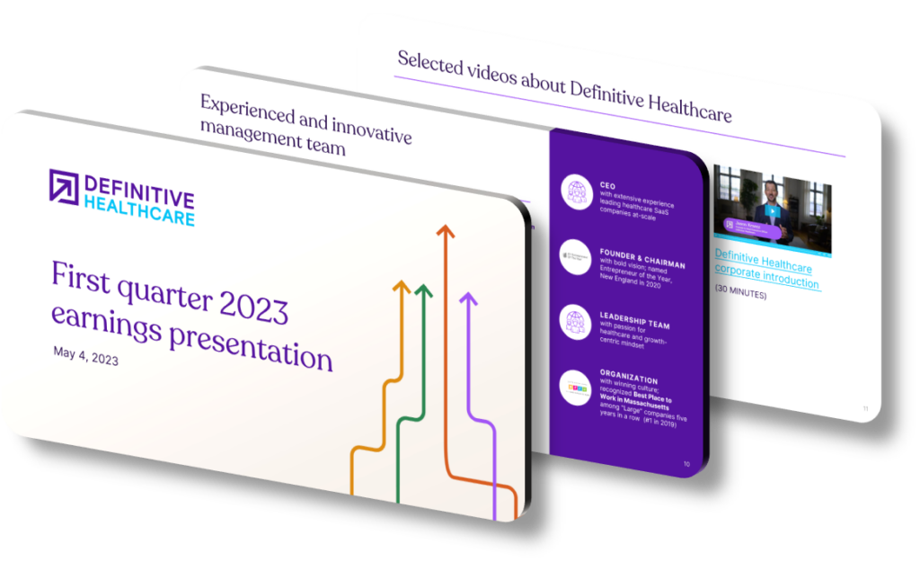 Definitive Healthcare's Exceptional Presentation Design - SlideGenius