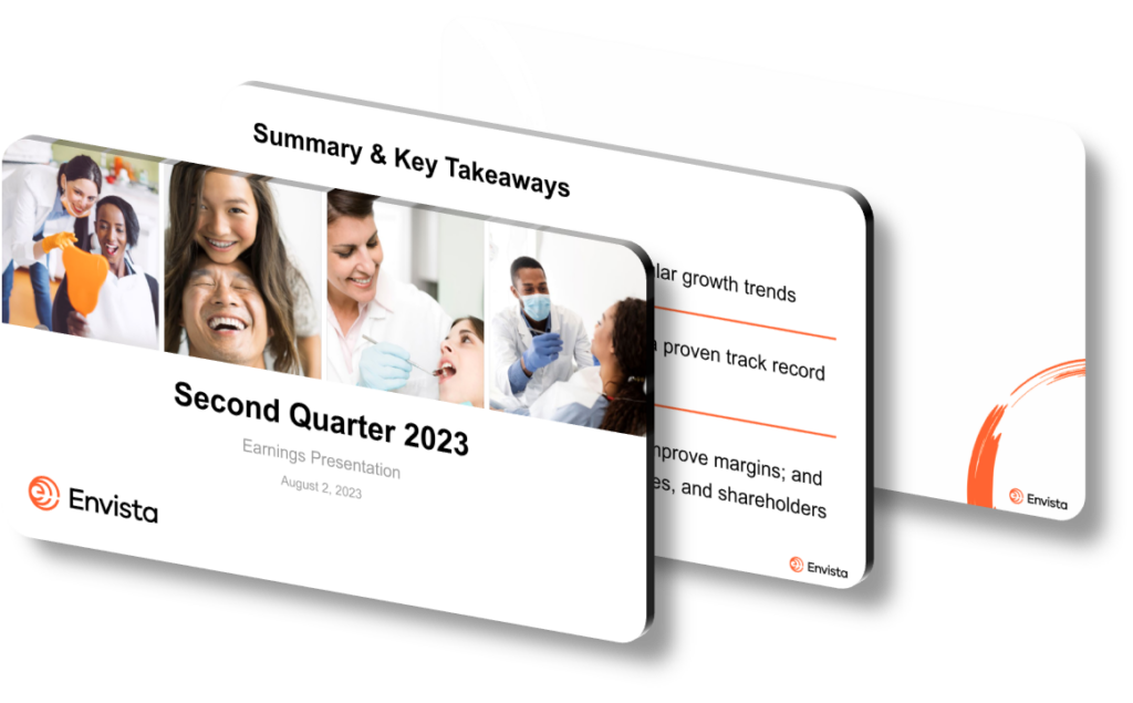 Q2 2023 Envista's Dental Innovation Growth: Effective Design - SlideGenius