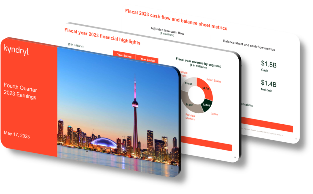 Effective Q4 2023 Kyndryl Presentation Design - SlideGenius