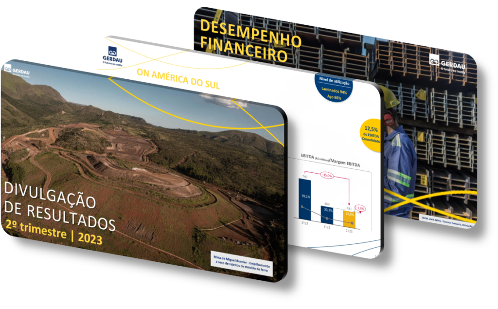 Gerdau's Q2 2023 Presentation Design: Key Achievements Highlighted | SlideGenius