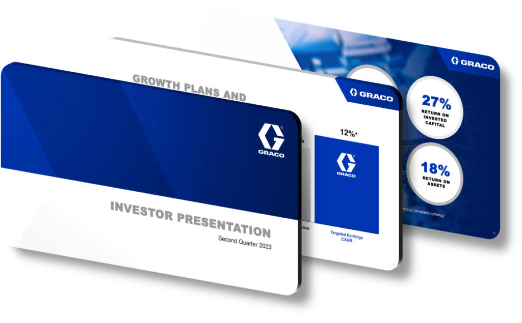 Effective Q2 2023 Graco Presentation Design: Key Growth Communication ...