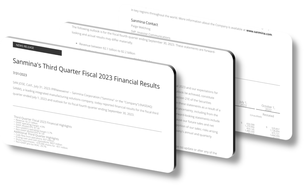 Effective Q3 2023 Financial Results Presentation Design | SlideGenius